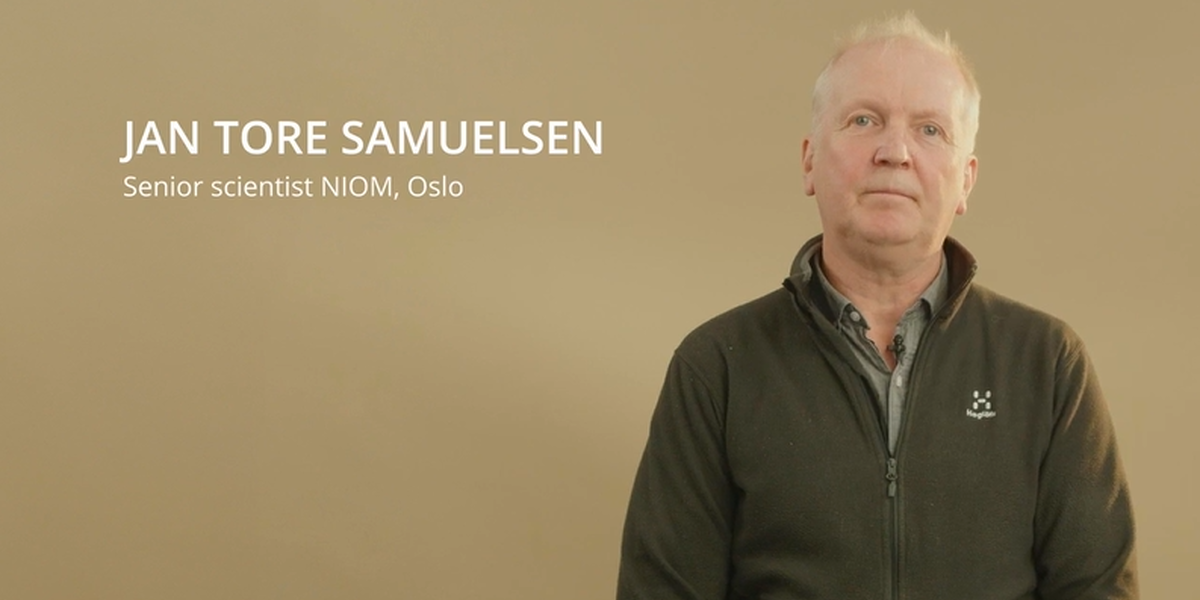 Senior scientist Jan Tore Samuelsen explains how laboratory research ...